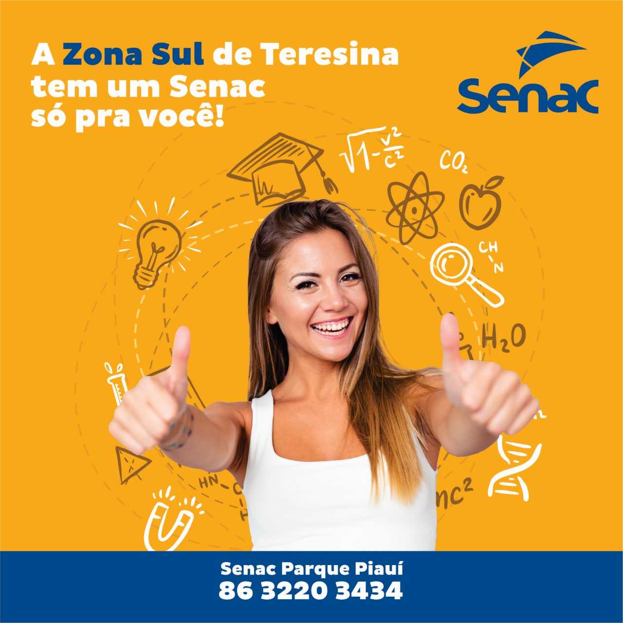 Senac Zona Sul. Mais de 80 cursos num só lugar ! - Blog Senac-PI