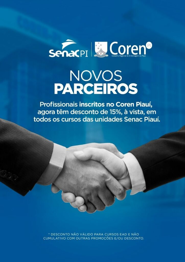 Senac firma parceria inédita no Piauí para profissionais de Enfermagem ...